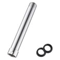 Round Shower Head Extension Rod Stainless Steel Showers Extension Pipe ...