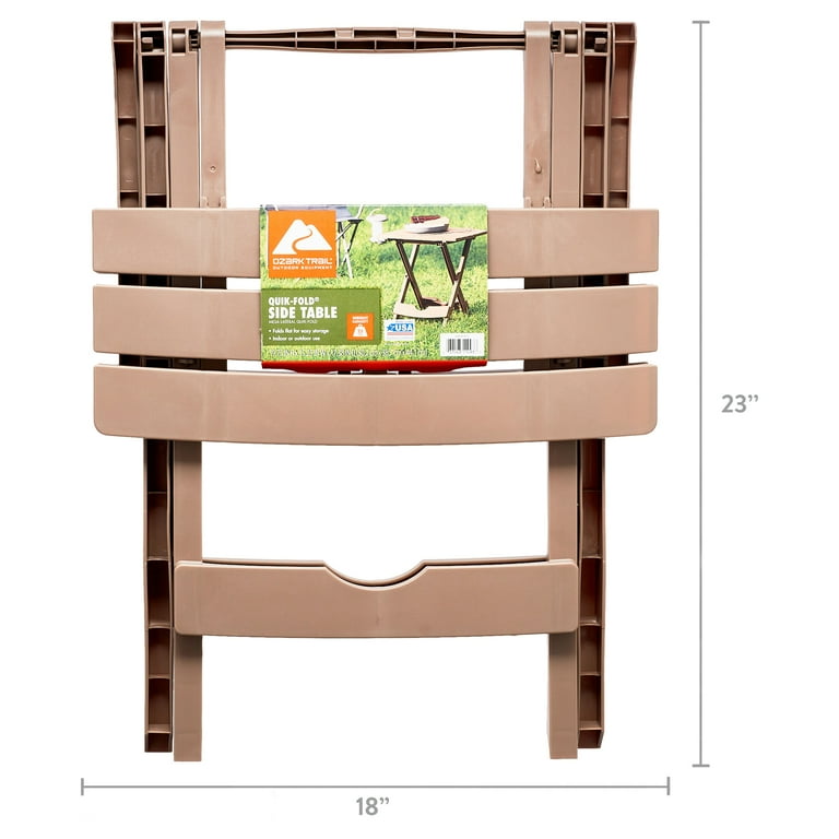 Quick fold table store
