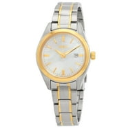 Seiko Essentials Quartz Charcoal Sunray Dial Ladies Watch SUR414 ...
