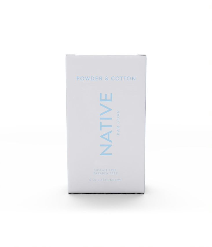Native Powder & Cotton Bar Soap 5oz - Walmart.com