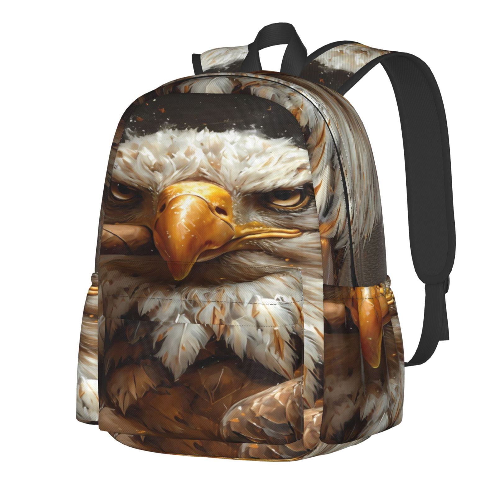 Disketp Funny Bald Eagle Mochila Escolar de Gran Capacidad y Peso ...