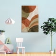 Abstract Shapes Poster Cool Artworks Painting Wall Art Canvas Prints ...