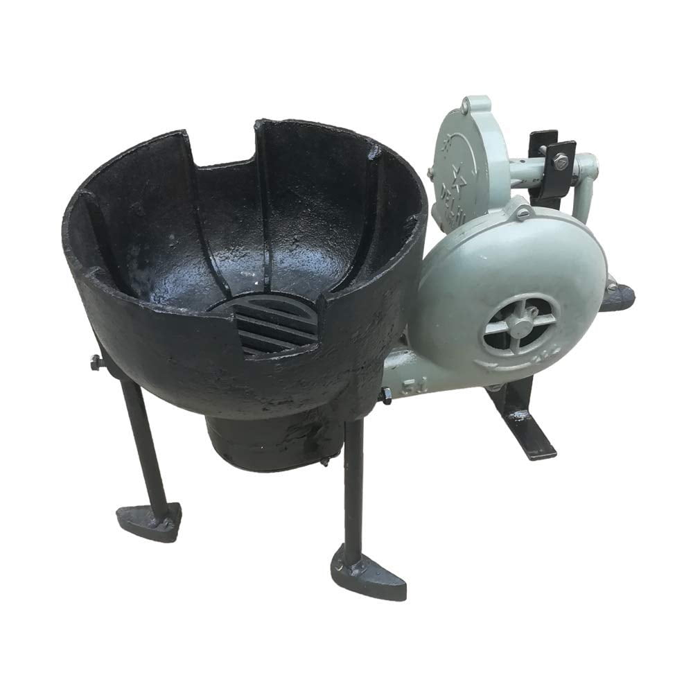 Buy Blacksmiths Large Forge Furnace with Hand Blower Pedal Type Handle ...