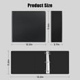 Comix Heavy-duty 3 Ring Binder,3 inch D Ring with Clear Cover, 725 ...