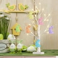 Eolstice 6-Piece Easter Color-Foam Rabbits, Hanging Spring Ornaments ...