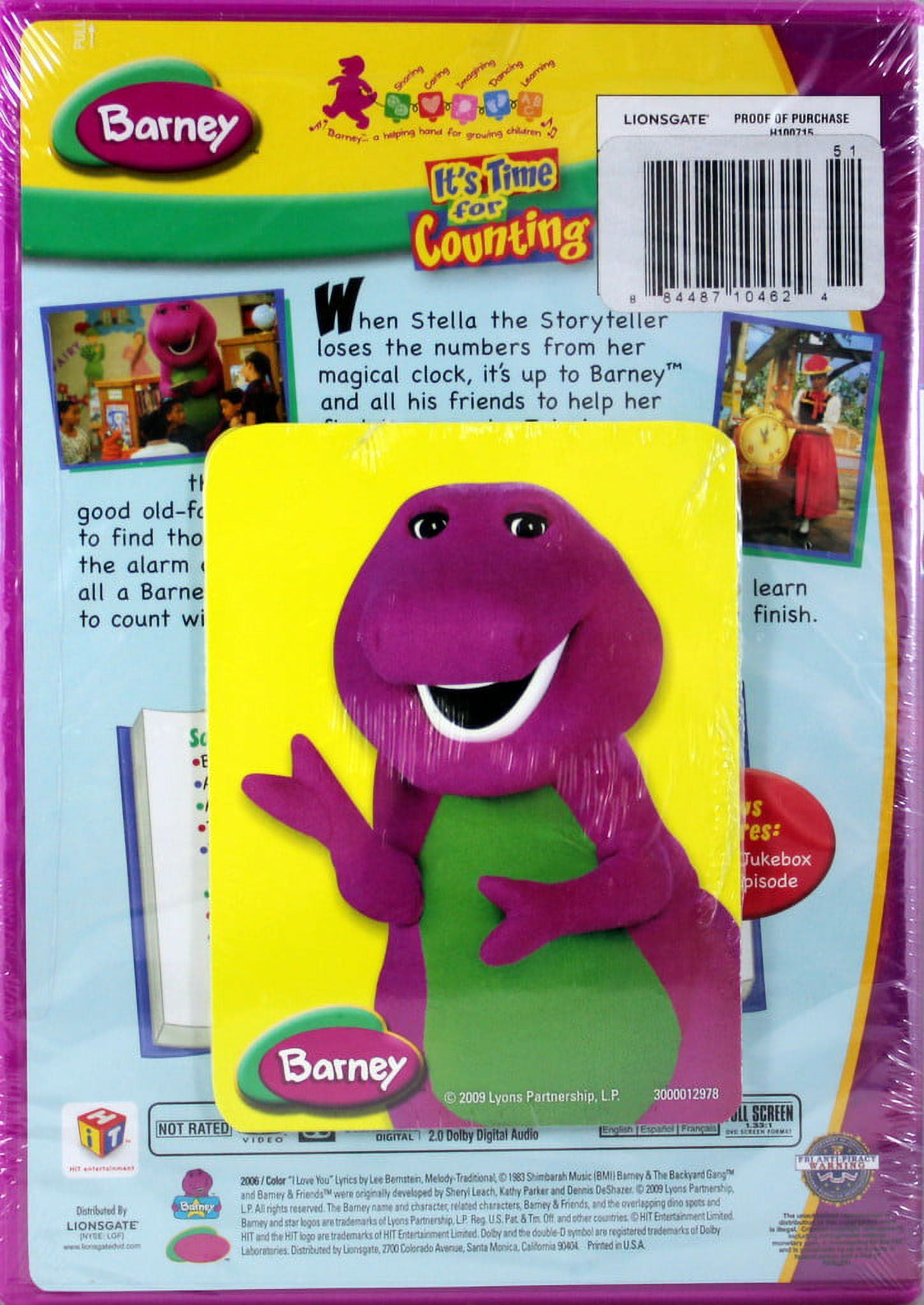 Barney Its Time For Counting