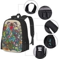 Castle Cartoon Crashers Backpacks Laptop Bag Unisex Anime High-capacity ...