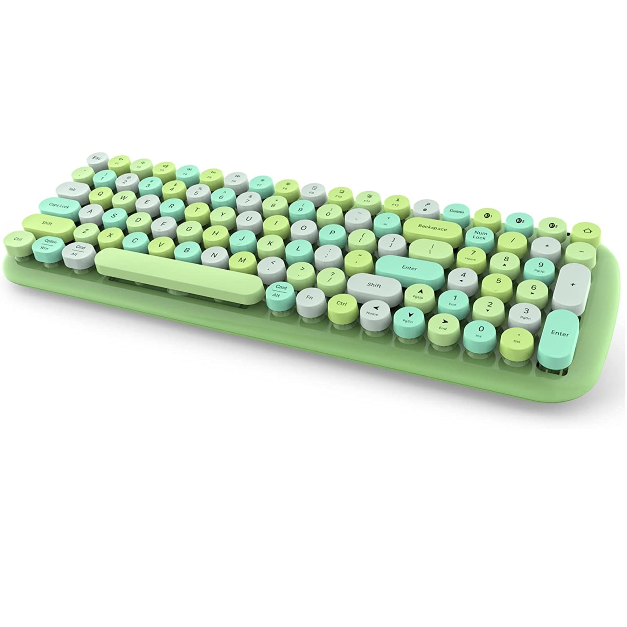 MOFII Bluetooth Keyboard Wireless Aesthetic Keyboard Colorful Keyboard ...