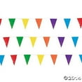 Multi-colored Rainbow Flag Pennant Banner Party Decoration 500' (5 ...