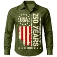 Boys Graphic Tees Independence Day Cartoon Print Crew Neck Short Sleeve ...