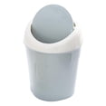 Mini Table Trash Can Small Desktop Garbage Bin with Swing Lid for ...