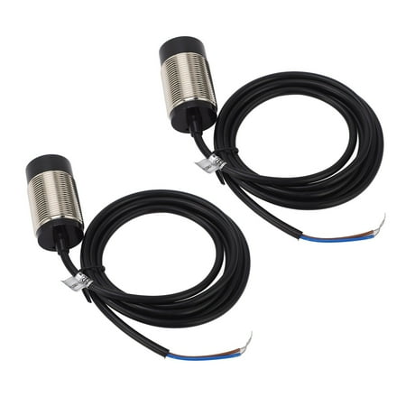 Inductive Proximity Sensor, 2 Set Proximity Switch 15mm Detection Range ...