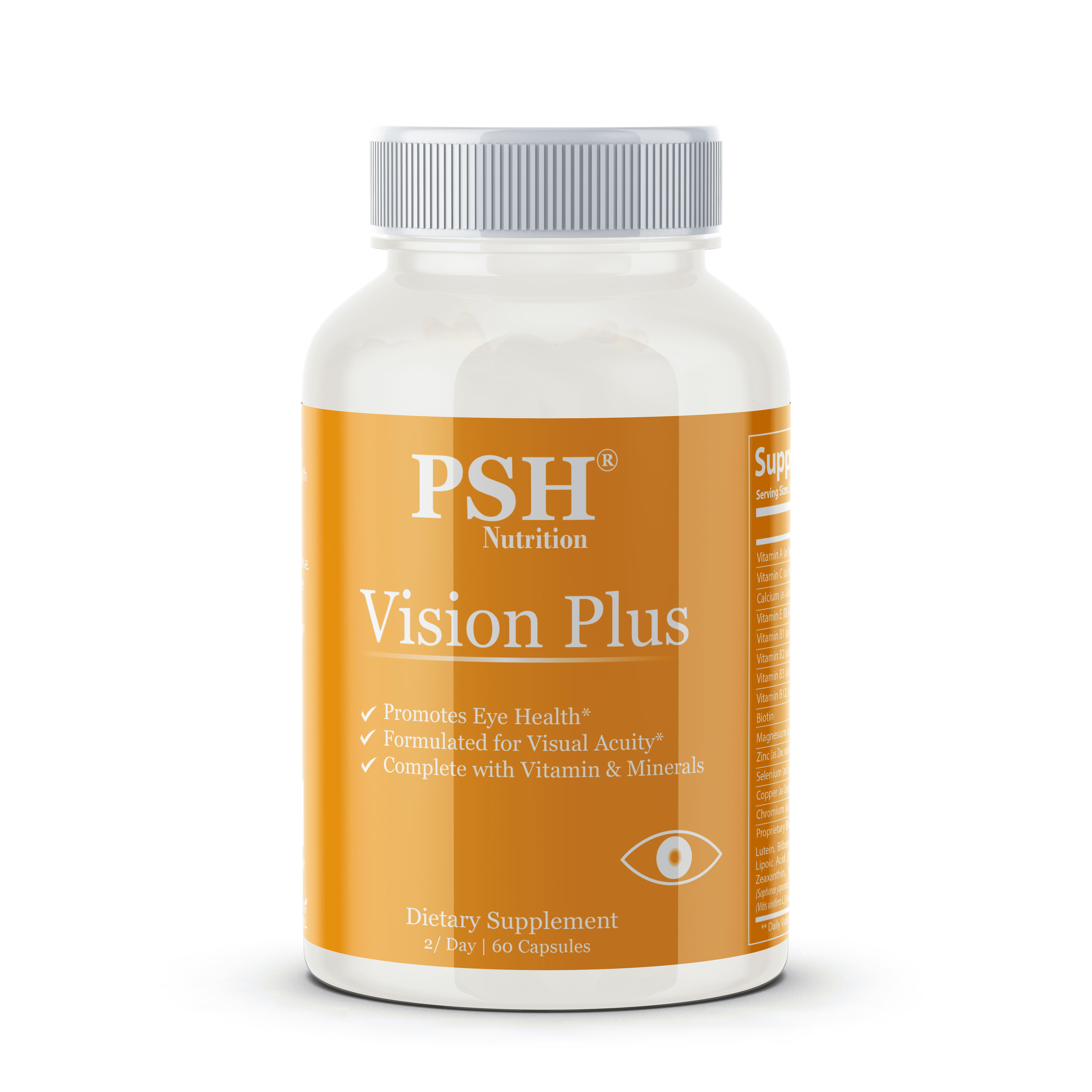 PSH Nutrition Eye Health Vision Pro - Visual Clarity - Walmart.com