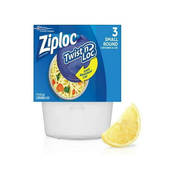 Ziploc Twist Loc Containers