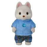 Calico Critters Husky Family, Set of 5 Collectible Doll Figures ...