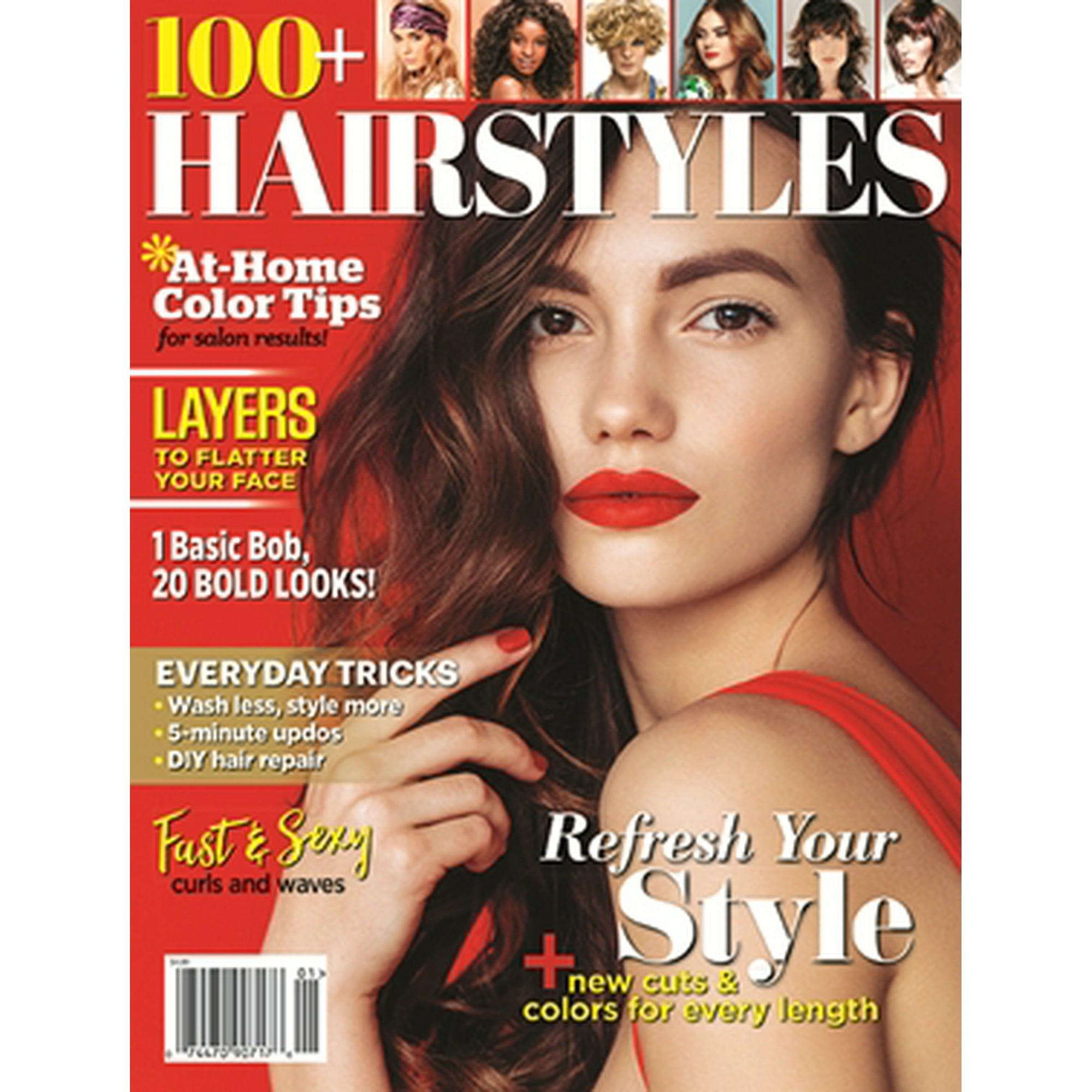 Magazine Hairstyle Page