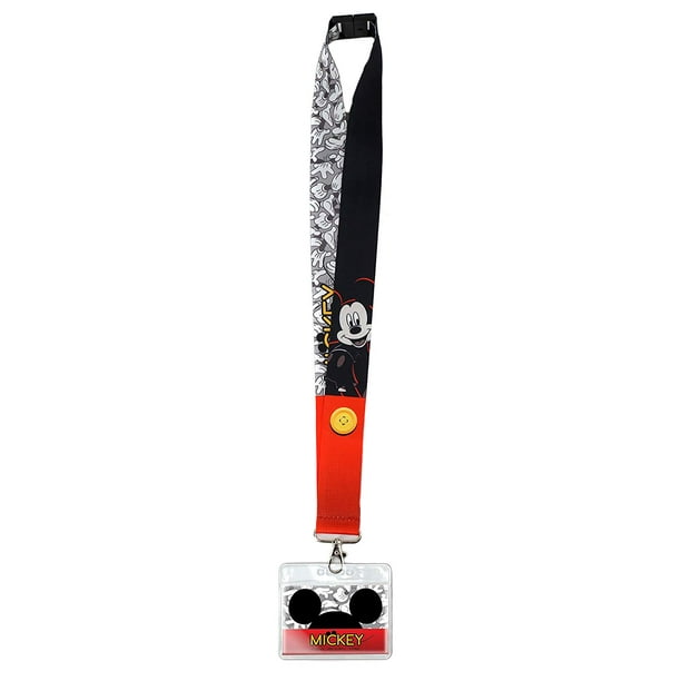 Mickey Mouse Deluxe ID Badge Lanyard - Walmart.com