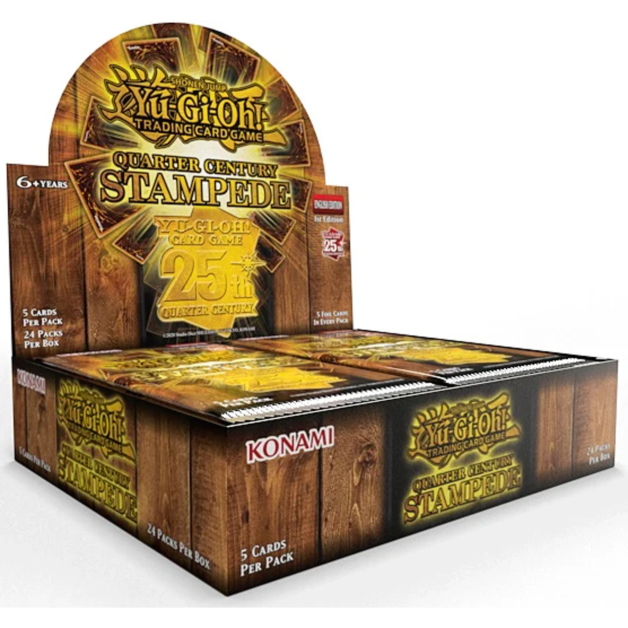 Click here for Konami Yu-Gi-Oh: Quarter Century Stampede Booster... prices