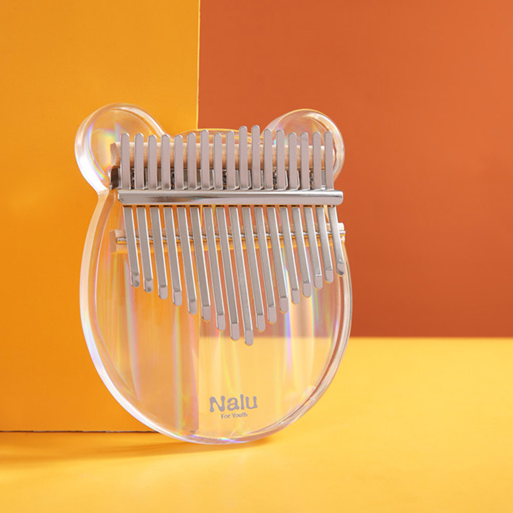 17-key Acrylic Kalimba Light Transparent Acrylic Thumb Piano with ...