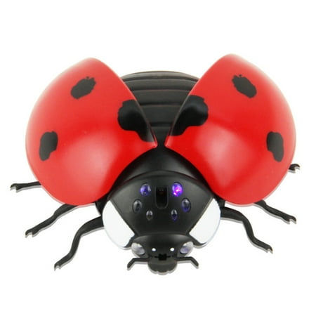 HEVIRGO Infrared Remote Control Fly Bee Ladybug RC Prank Insect Joke ...