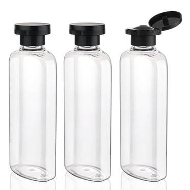 5 Pcs Travel Bottle Set, Clear Refillable Hand Sanitizer Containers ...