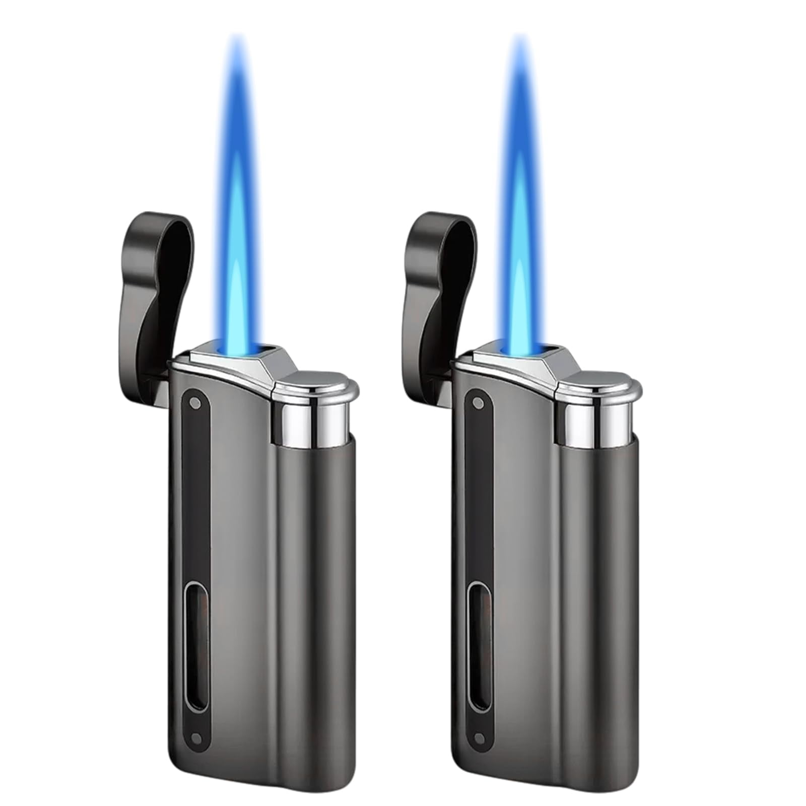 Encendedor Storm, Jet Flame, 2 piezas Encendedor Jet con ventana ...