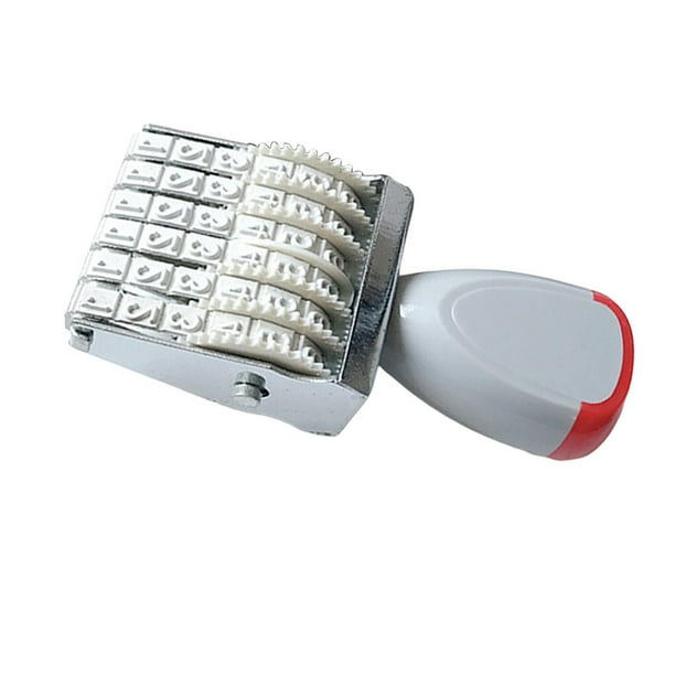 6 digits Roller Stamp Supplies Business Rubber Stamp 8 Stamp Digit ...