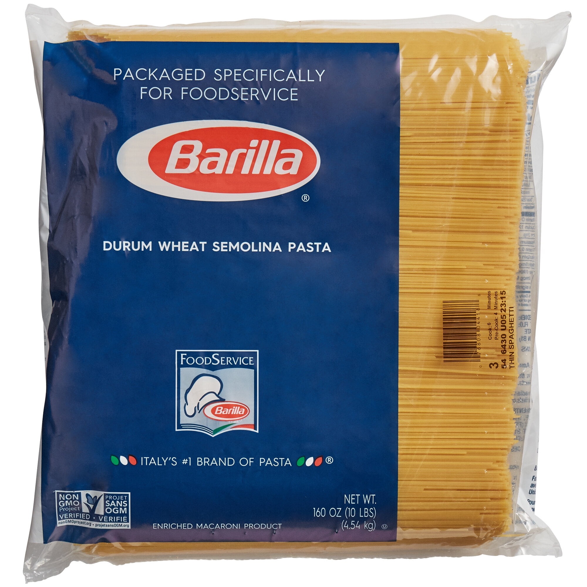 Barilla 20 lb. Thin Spaghetti Pasta | Walmart Canada