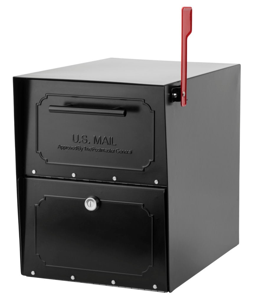 Architectural Mailboxes 620020 Oasis Tribolt Post Mount Locking Mailbox ...