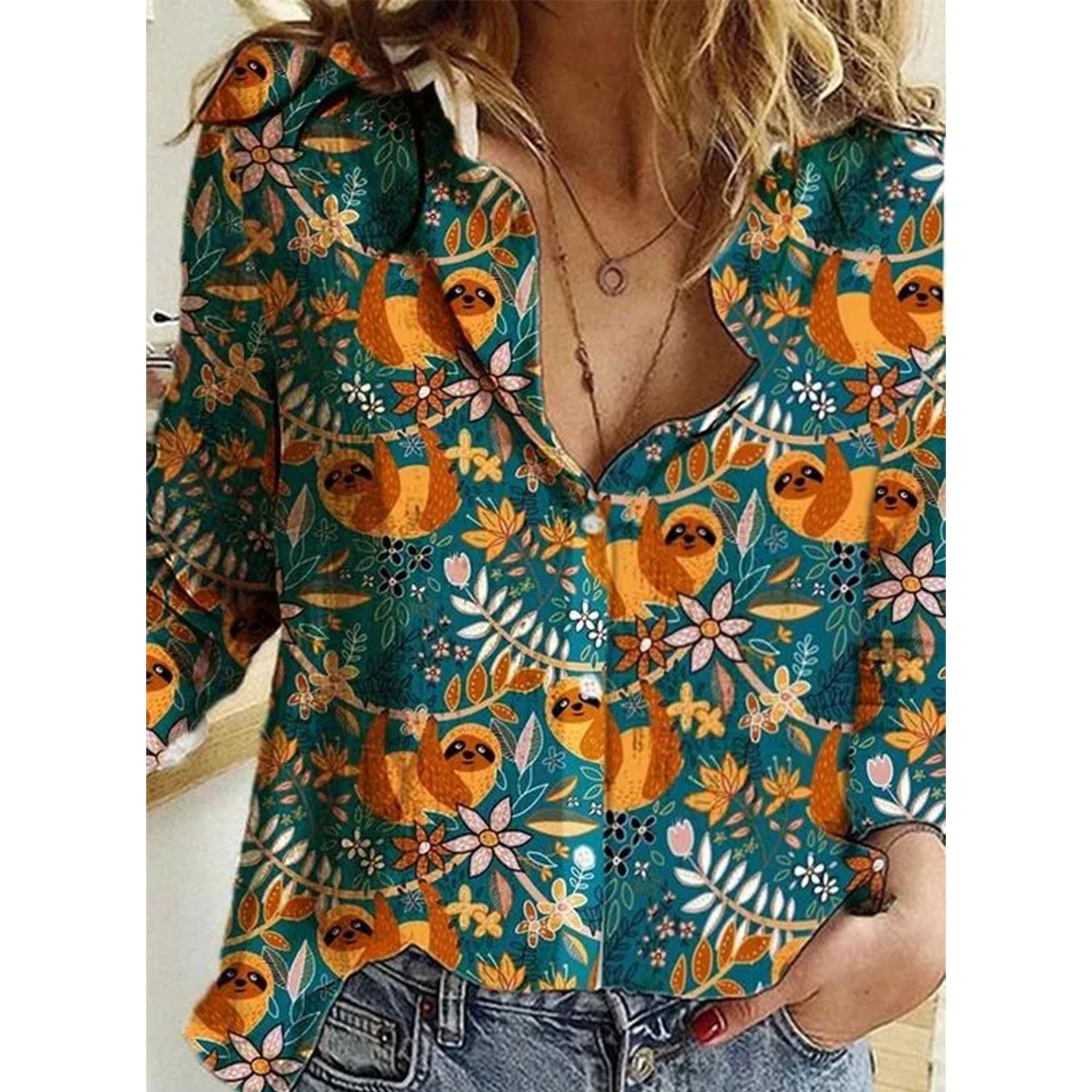 Click here for Tralilbee New Commuter Elegant Ladies Shirt Fashio... prices