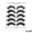 Linjieee False Eyelashes Lashes Pack 10 Pairs 8D Dramatic Eyelashes ...