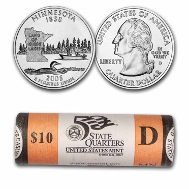 2004-P Texas Statehood Quarter 40-Coin Roll BU - Walmart.com