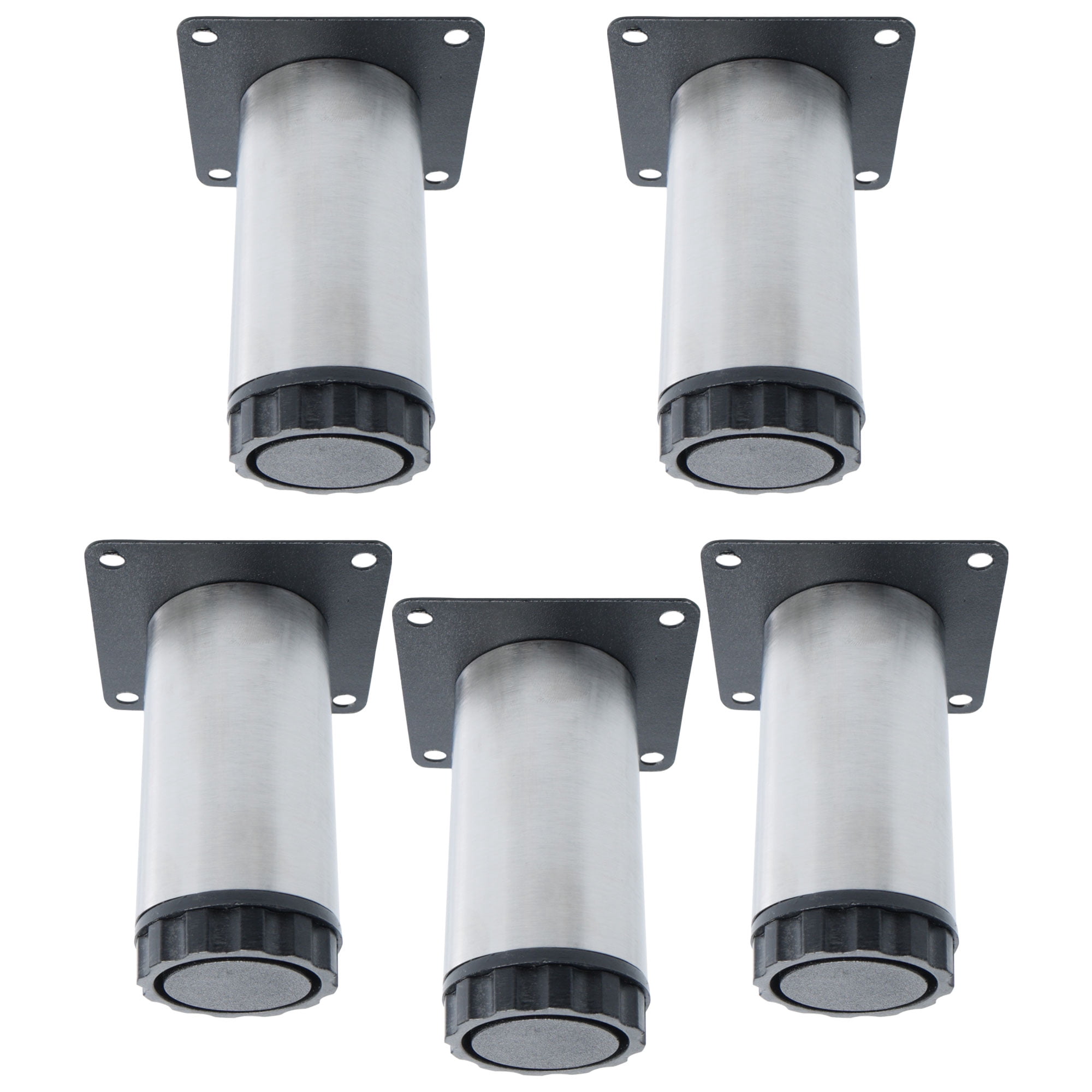 Uxcell 3 Inch Furniture Legs Stainless Steel Feet Sofa Table Shelves ...