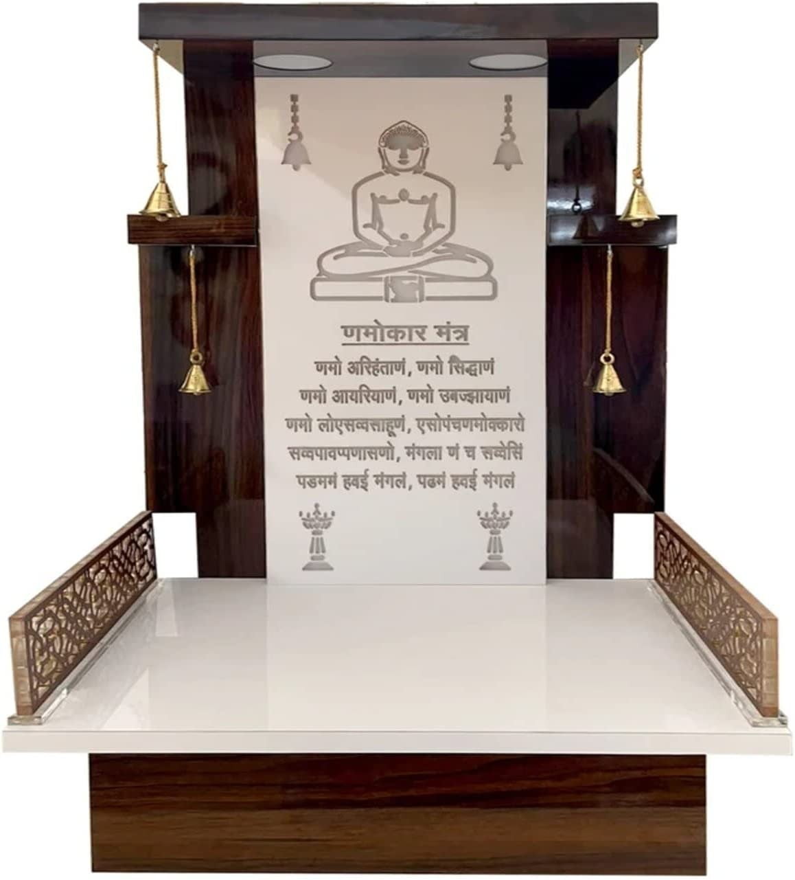 Handmade Wooden Mandir For Home|Temple Home|Pooja Mandir |Wall Hanging ...