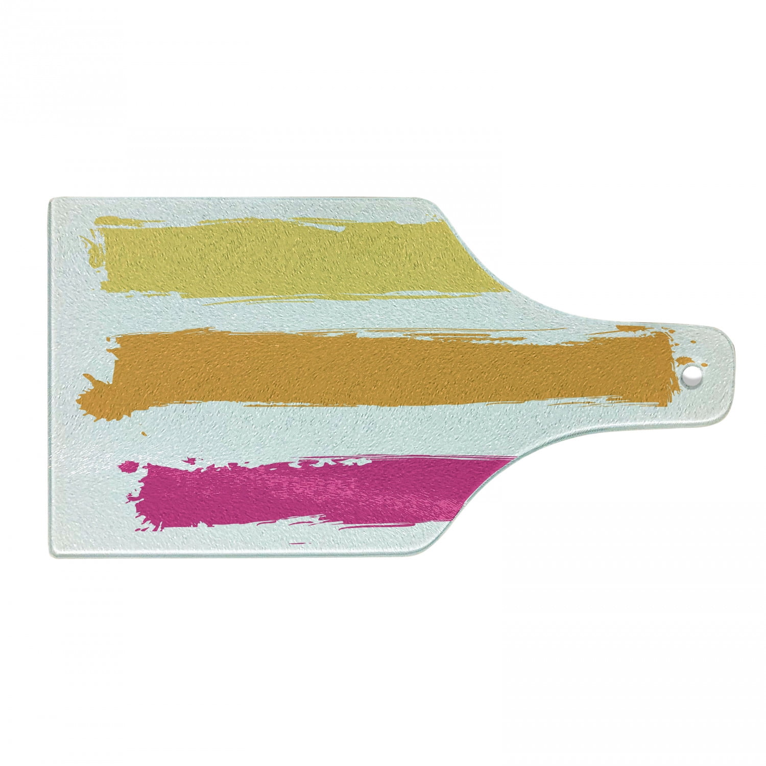 Orange and Pink Cutting Board, Grunge Paint Smear Composition Abstract ...