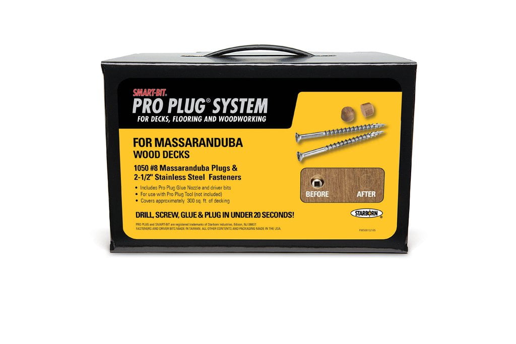 PRO PLUG SYSTEM Plug & Fastener System for MASSARANDUBA 1050 count ...