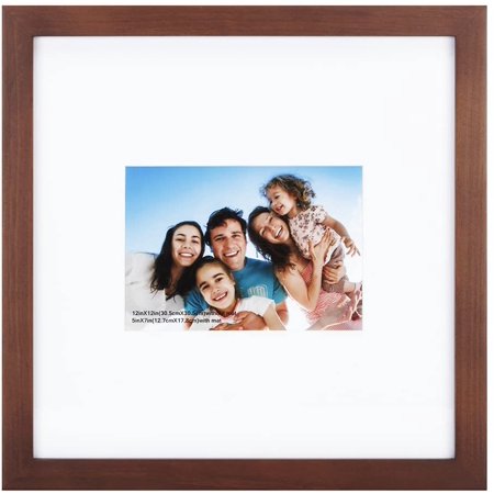 LINLINPAPA 12x12 inch Picture Frame Made of Solid Wood Display Pictures ...