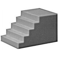 Wooster Products Stair Nosing,Black,60in W,Extruded Alum 131-5 ...