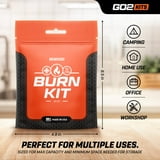 Go2Kits Emergency Burn Kit 100 Pack in Compact First Aid All-Purpose ...