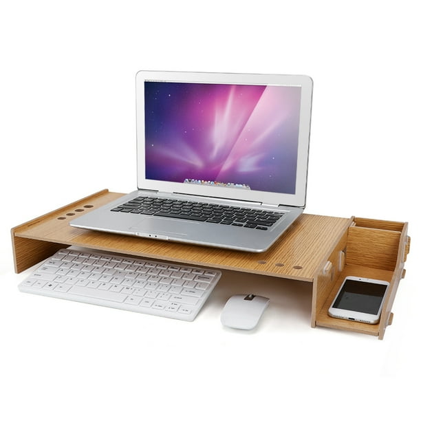 Desktop Monitor Rack Stand, DIY Office Desktop Monitor Riser, Desk ...