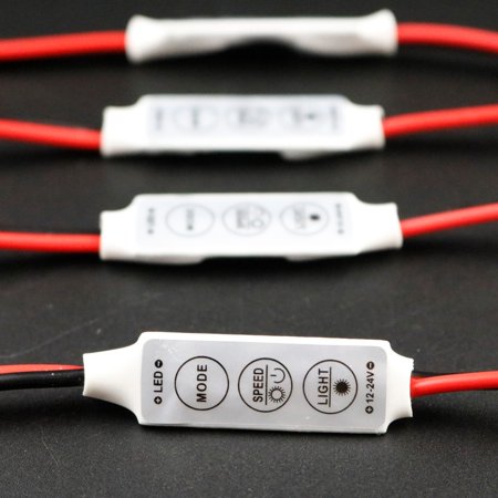 Volkmi 3 button monochrome LED light strip controller 3 button ...