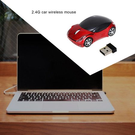 2021 New 2.4G Wireless Mouse Ferrari Mouse Car Mouse Cartoon Korean ...