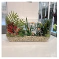 WGV Long Rectangle Block Vase Bulk, Width 3", Length 16", Height 8 ...