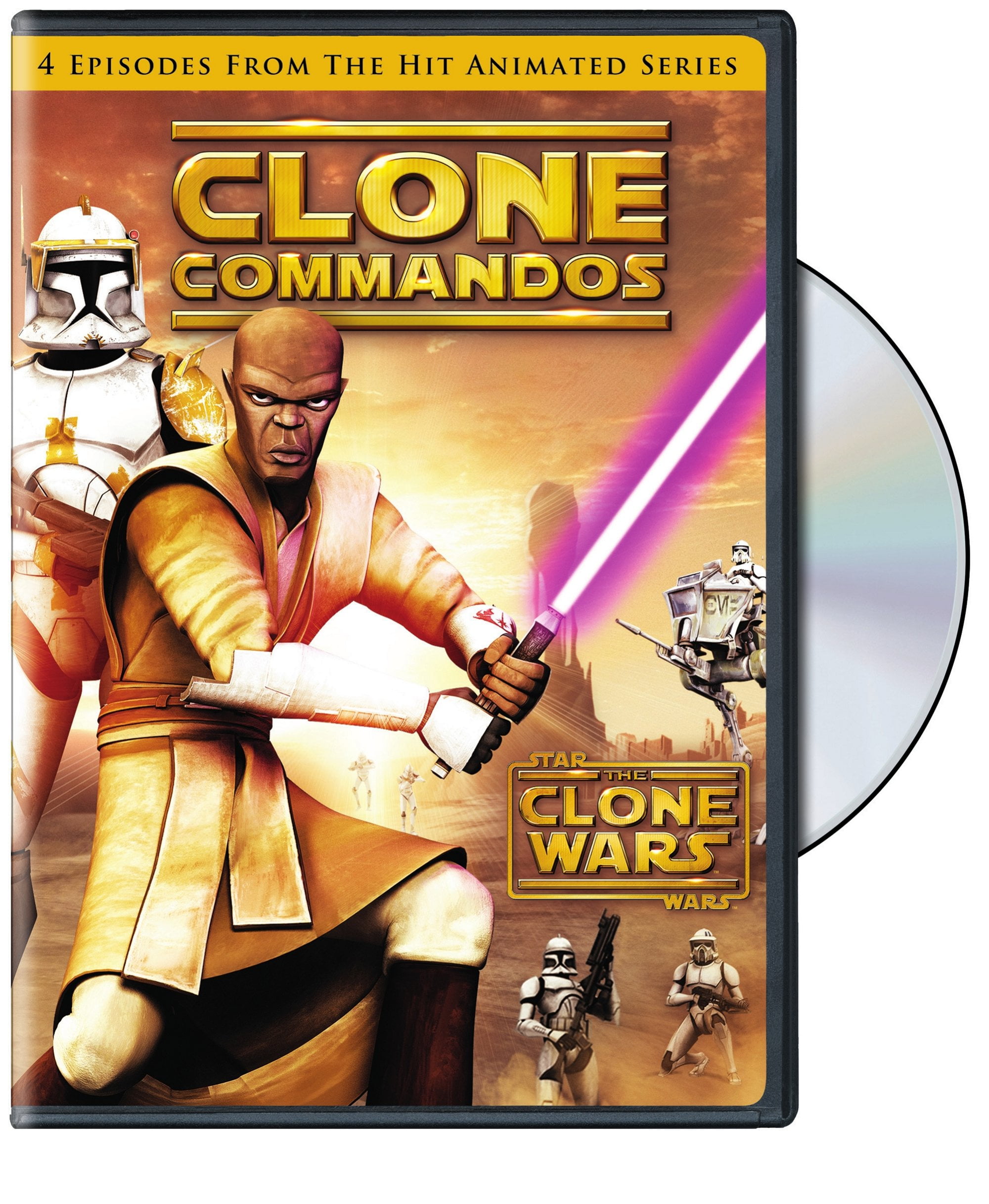 Star Wars: The Clone Wars: Clone Commandos (DVD) - Walmart.com