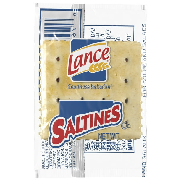 Lance Saltines Crackers, Single Serve Packs, 500 Ct - Walmart.com