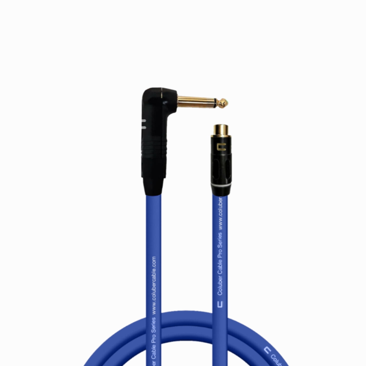 Coluber Cable Right Angle 1/4" TS to RCA Female Pro Powered Audio ...