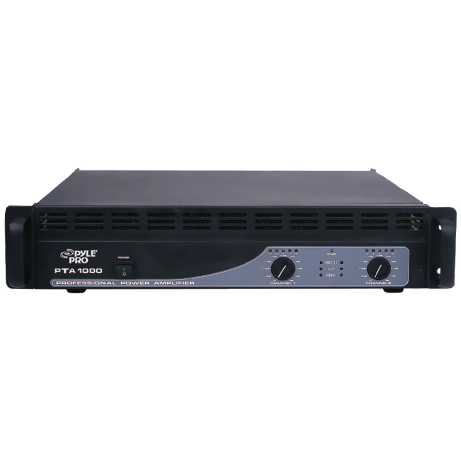 Pyle Pro® Pta1000 1,000-watt, 2-channel Professional Amp With - Walmart ...