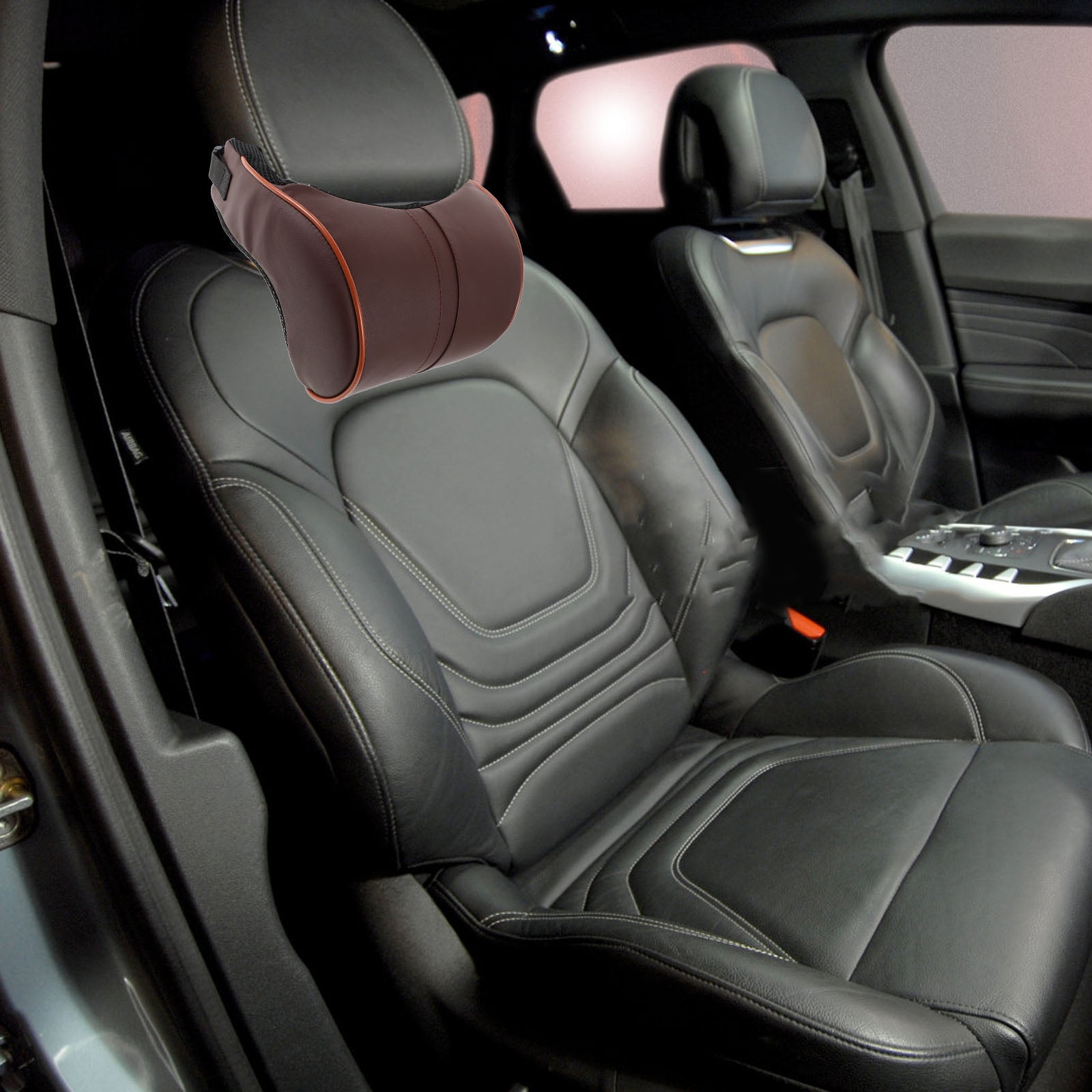 Whamvox Car Lumbar Support For Comfortable Driving Experience Foam 1pack 10.6x10.4x6.6in