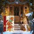 Christmas Gingerbread Man Garden Flag 12x18 Inch Double Sided Outside ...