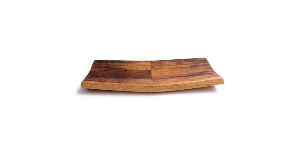 Home & Living Kitchen & Dining Utensil holder Dark Wood Serving Plate ...